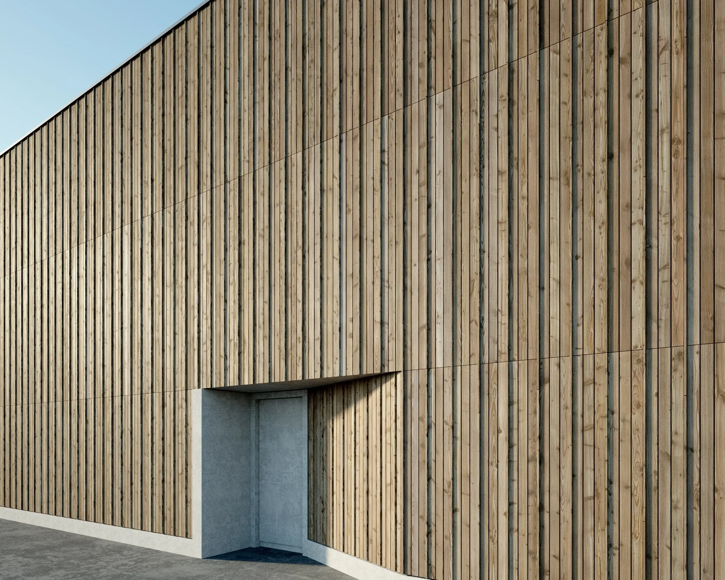 Woodfacades vol01 Timber Facade - FlippedNormals
