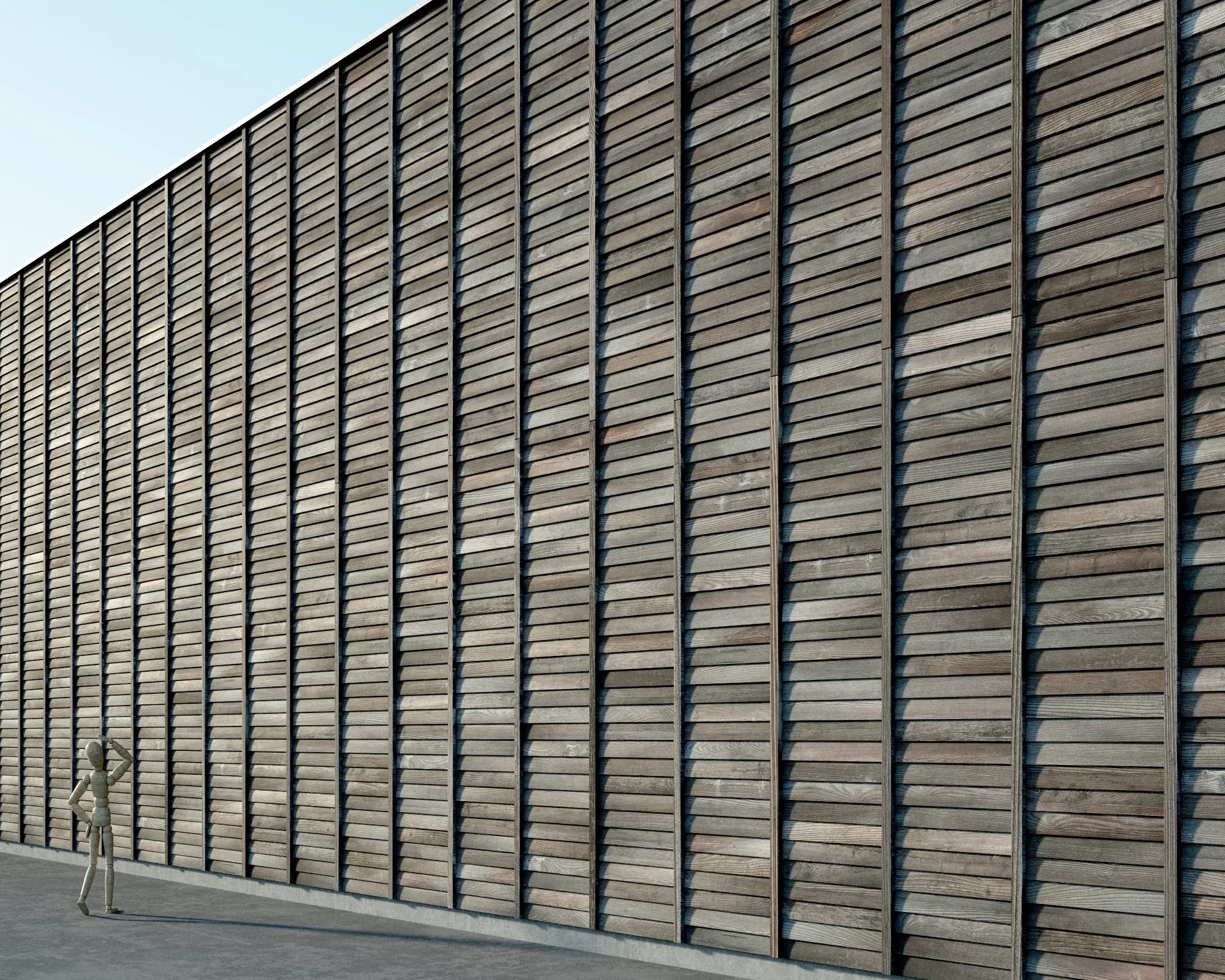 Woodfacades vol02 Timber Facade - FlippedNormals