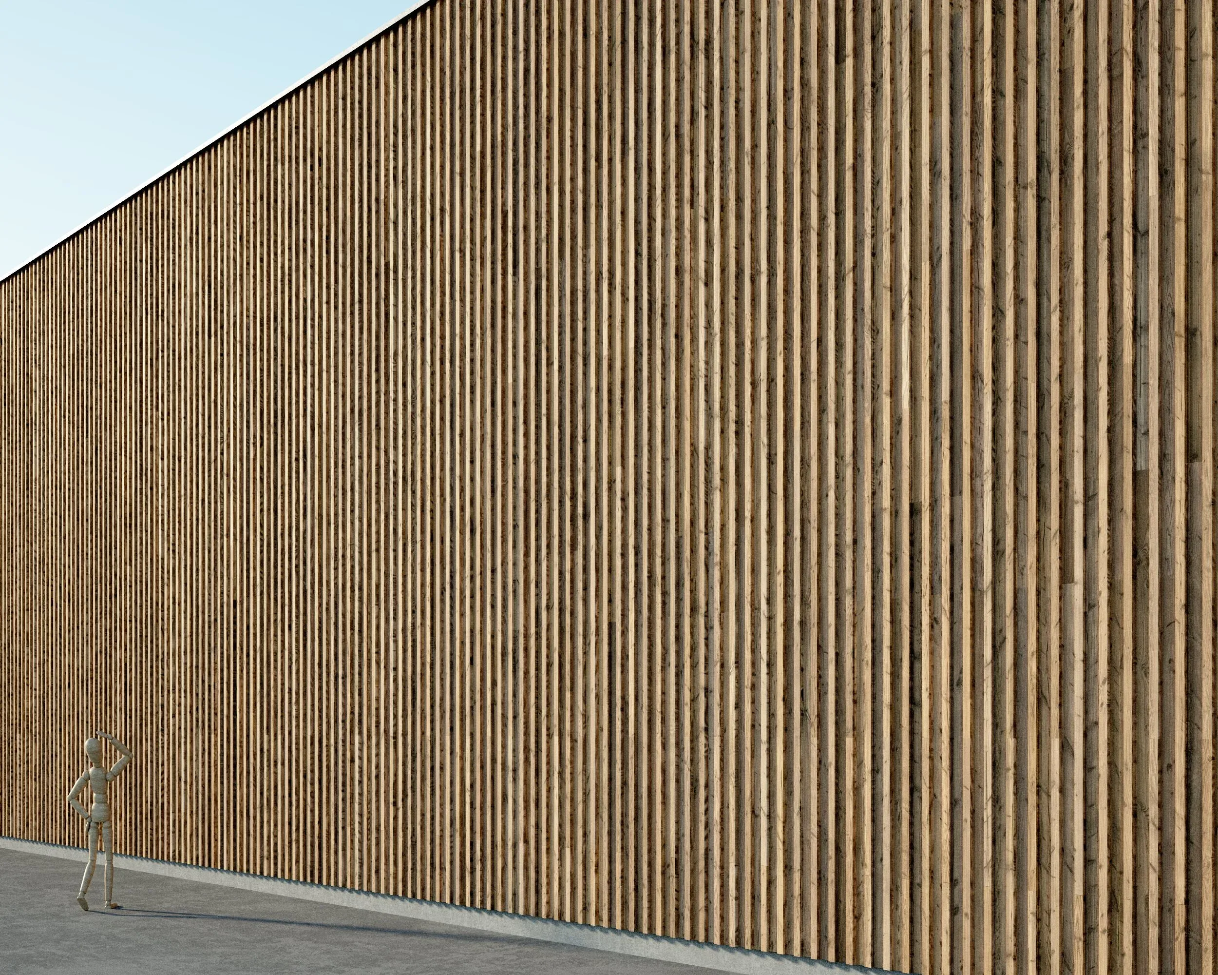 Woodfacades vol02 Timber Facade - FlippedNormals