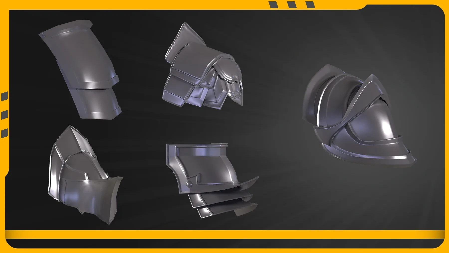 25 Shoulder Base mesh - FlippedNormals