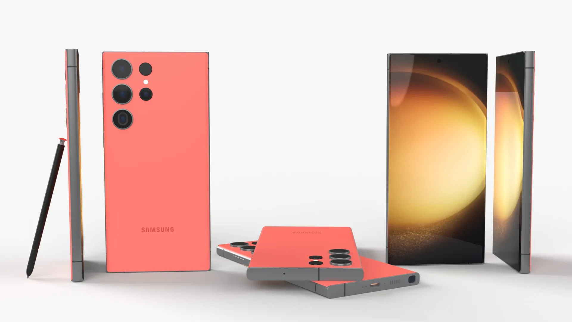 Samsung Galaxy S23 ultra all colors - FlippedNormals