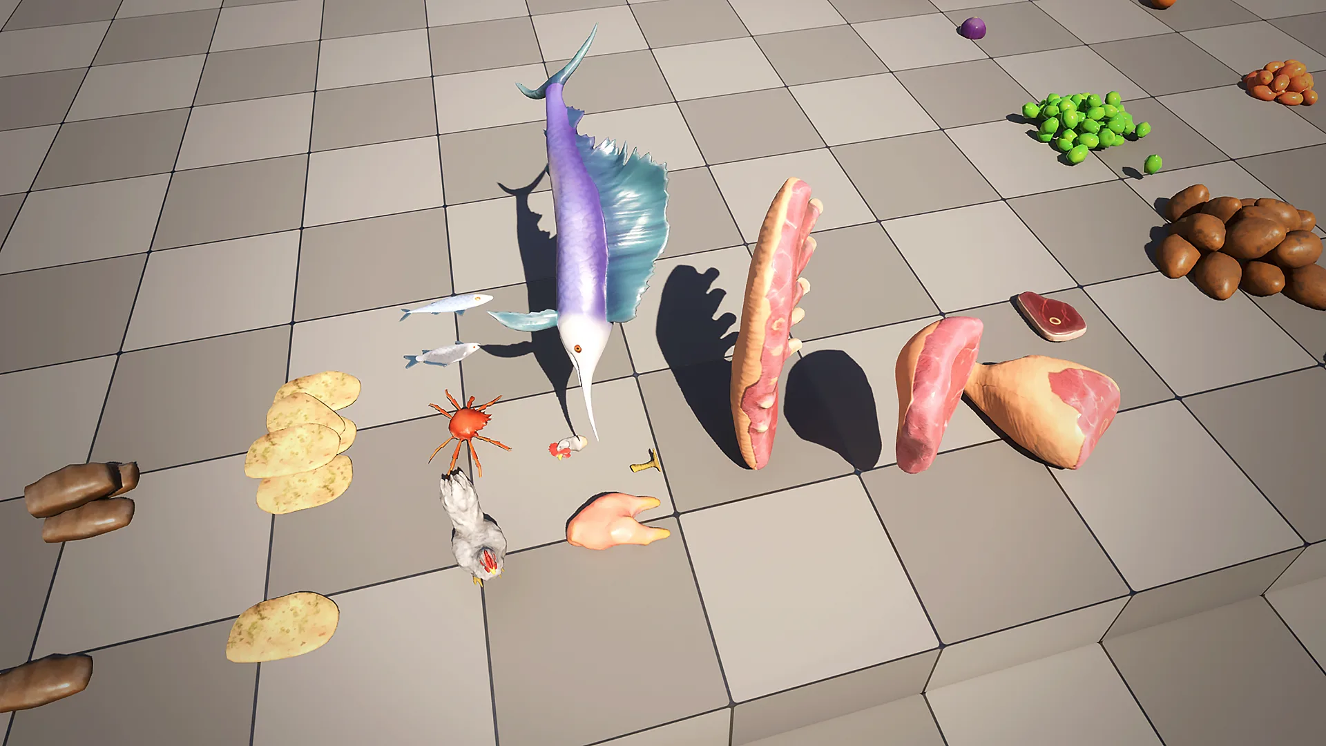 Egypt Themed stylized 3D modular - FlippedNormals