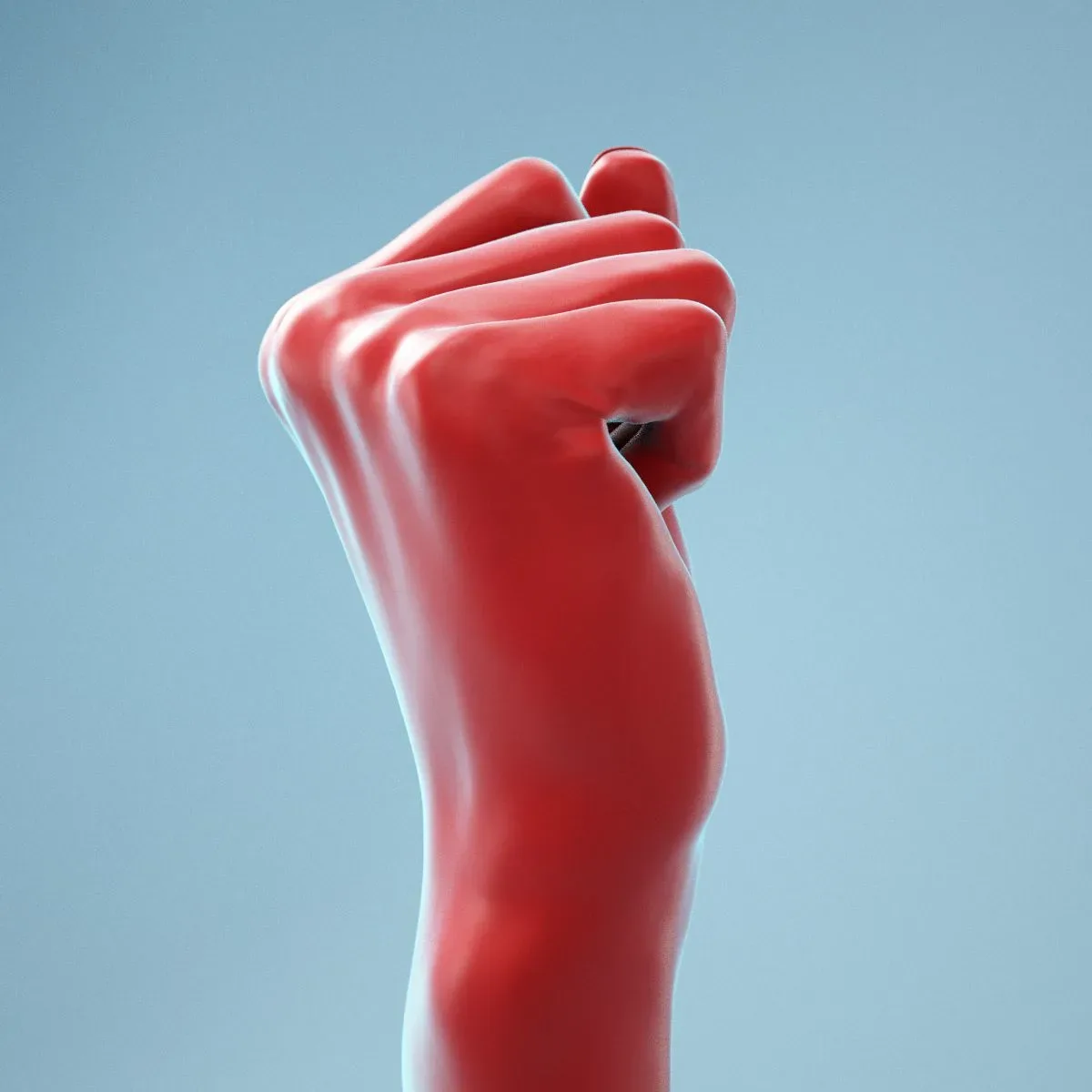 Fist Realistic Hand - FlippedNormals