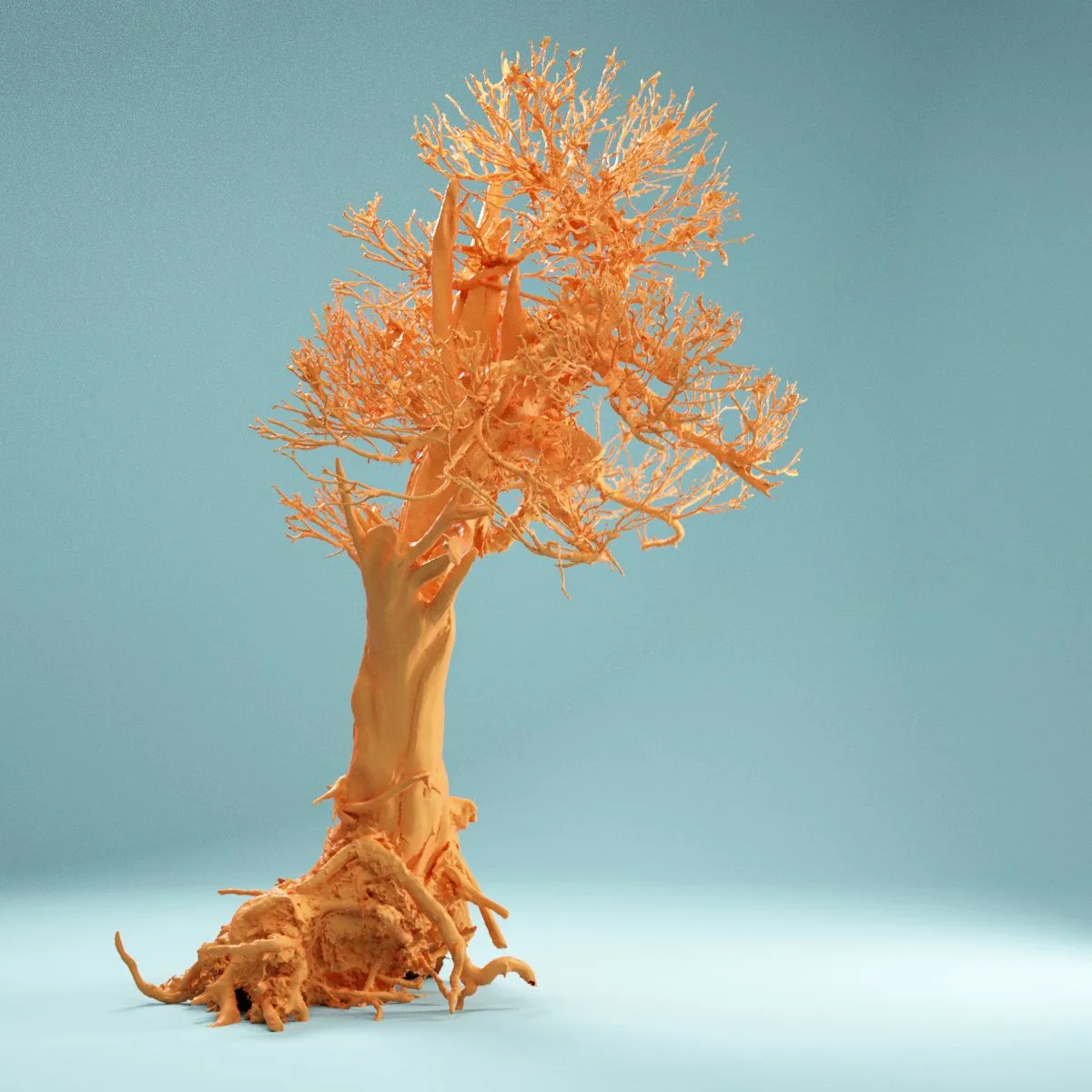 RAW SCAN Dead Bonsai Tree 2 - FlippedNormals