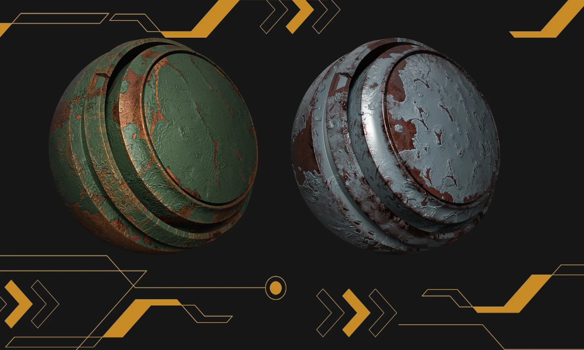 Smart Material Damage and Scratch - FlippedNormals