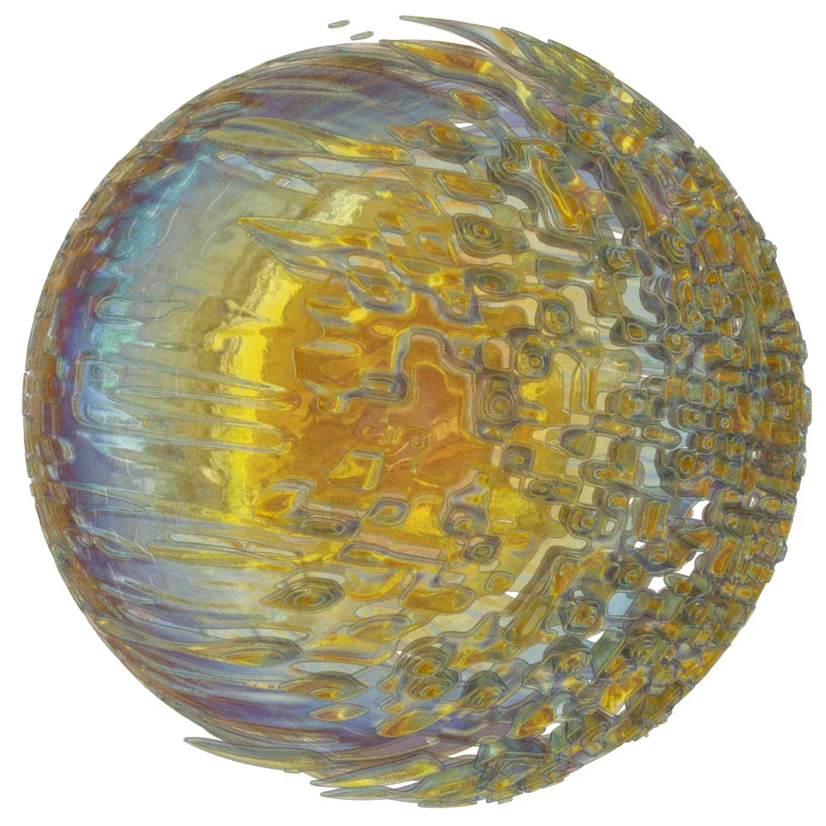 Generative Spherical Object Floor - FlippedNormals