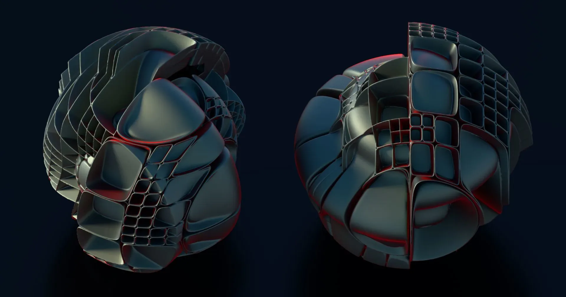 32 Abstract Mathematical Shapes - FlippedNormals