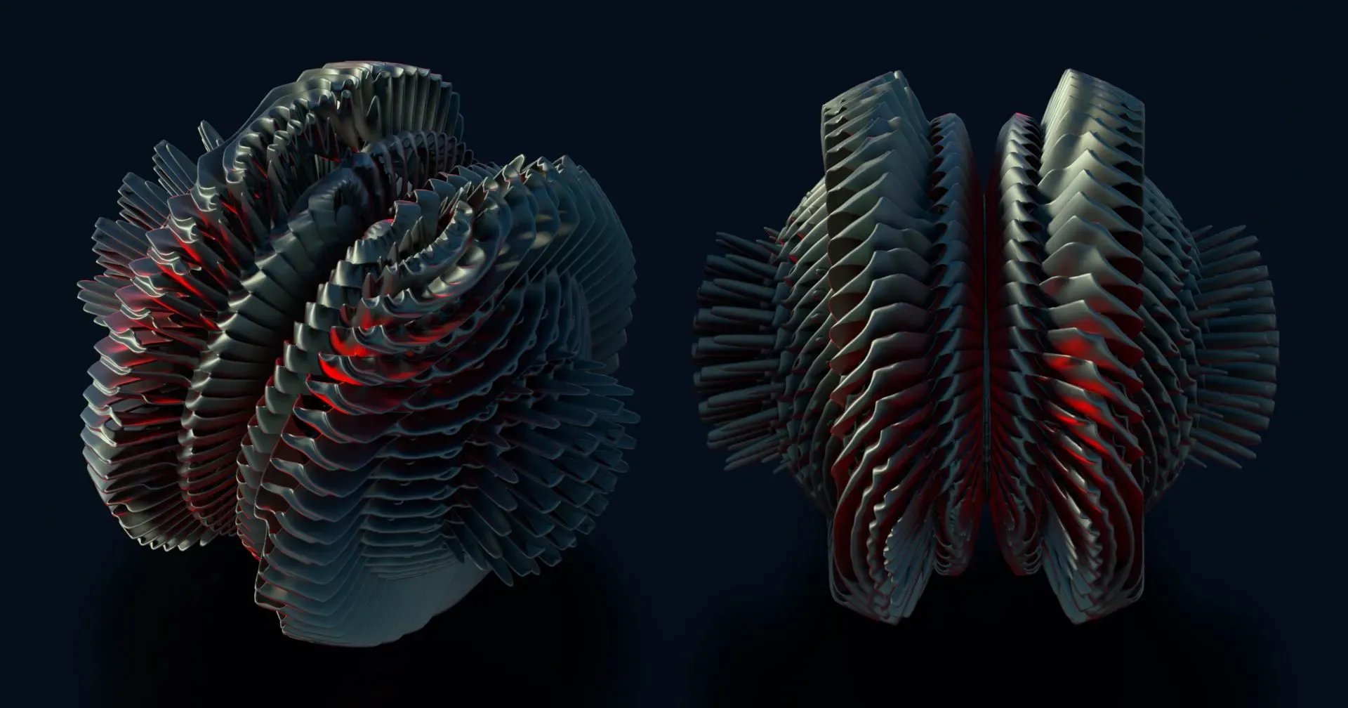 32 Abstract Mathematical Shapes - FlippedNormals