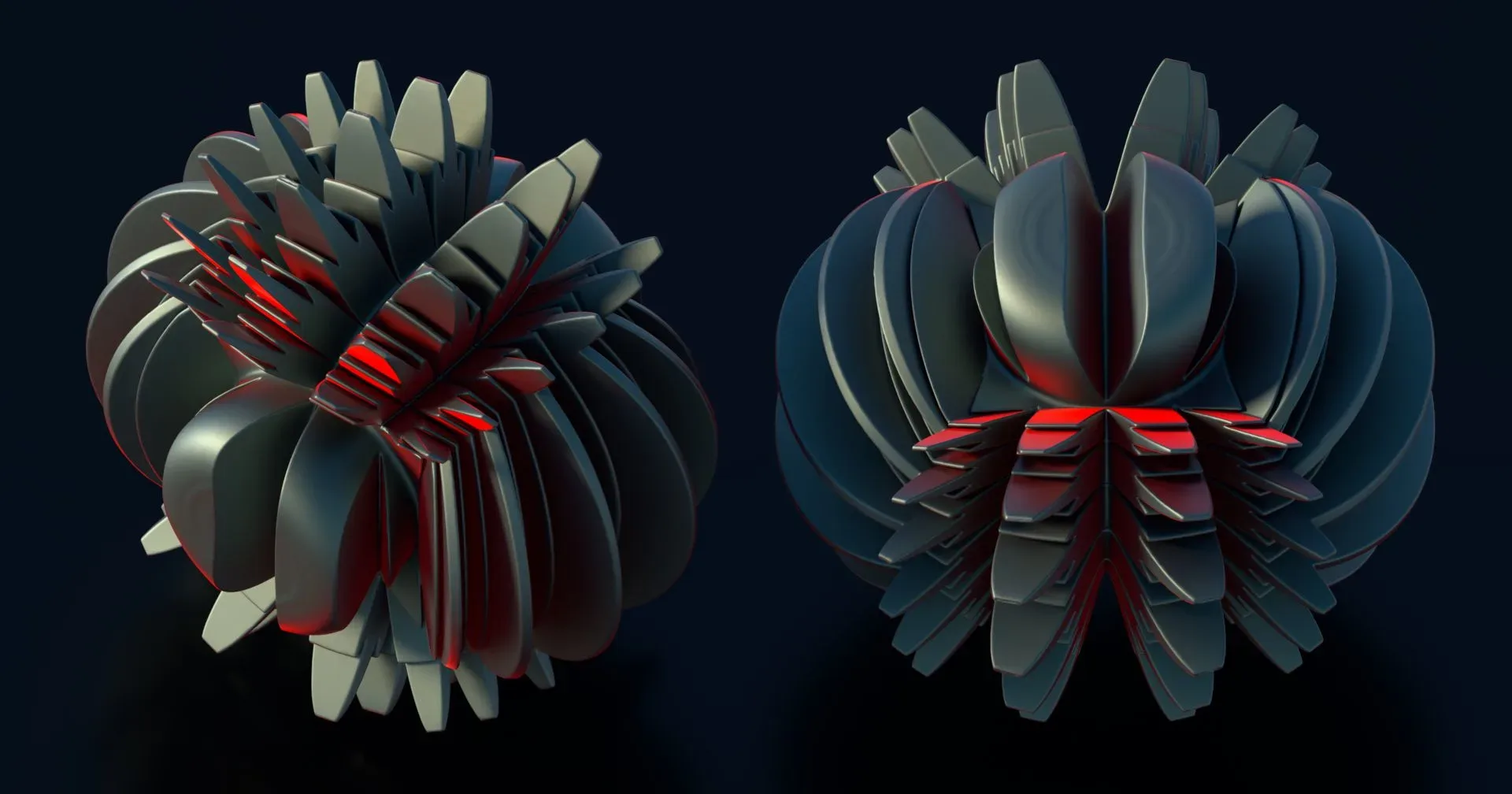 32 Abstract Mathematical Shapes - FlippedNormals