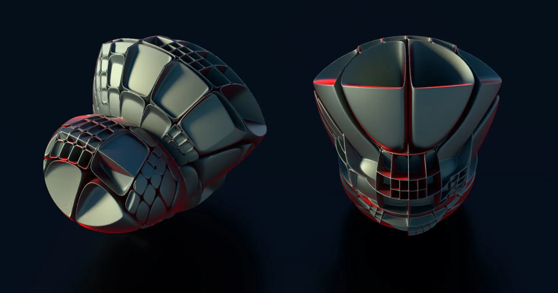 32 Abstract Mathematical Shapes - FlippedNormals