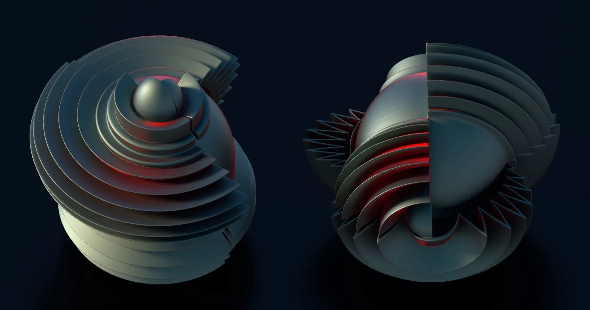 32 Abstract Mathematical Shapes - FlippedNormals