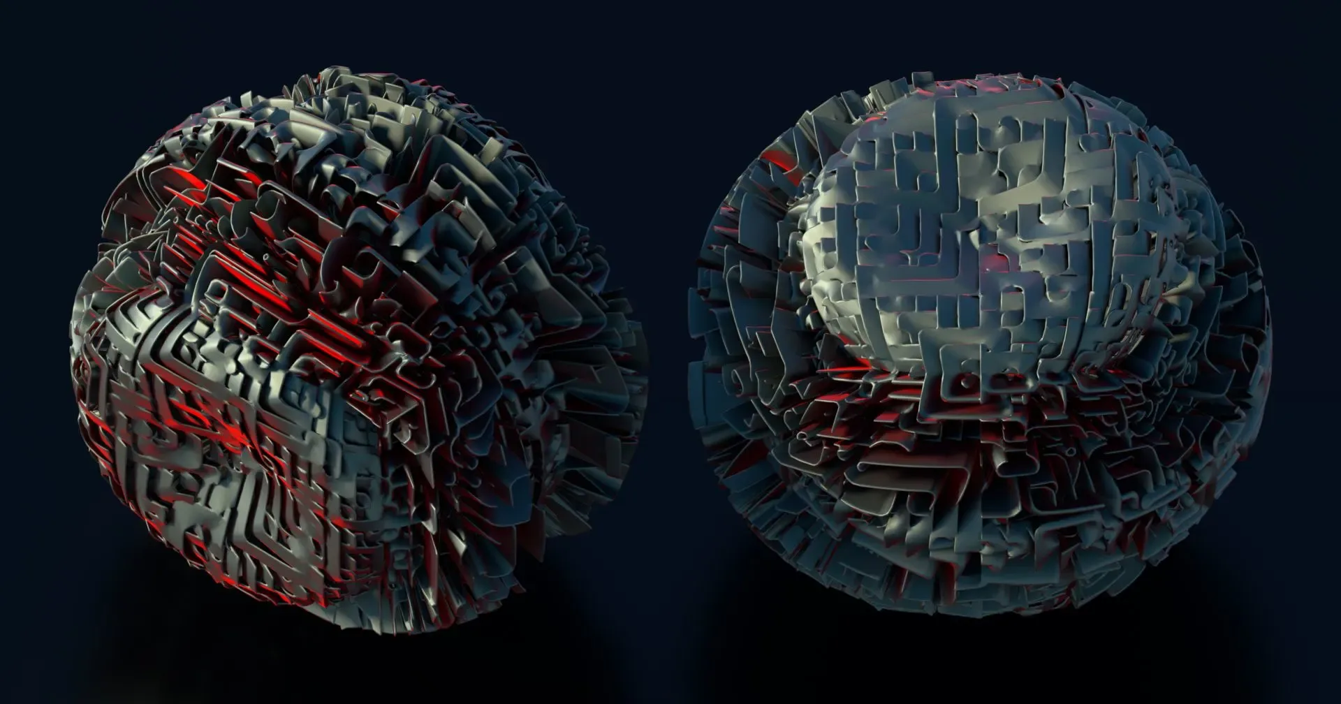 32 Abstract Mathematical Shapes - FlippedNormals