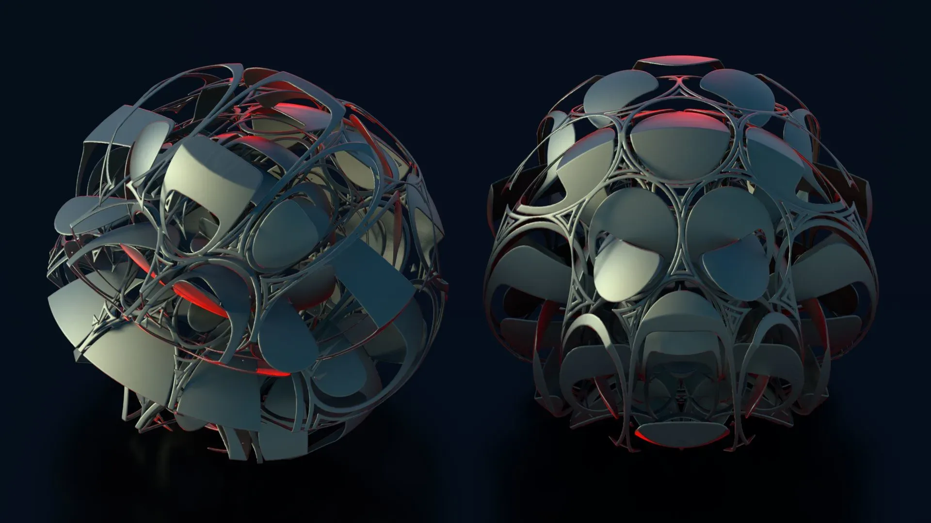 32 Abstract Mathematical Shapes - FlippedNormals