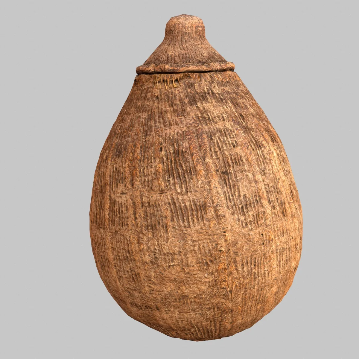 3D Scanned African Calabash Drinking - FlippedNormals