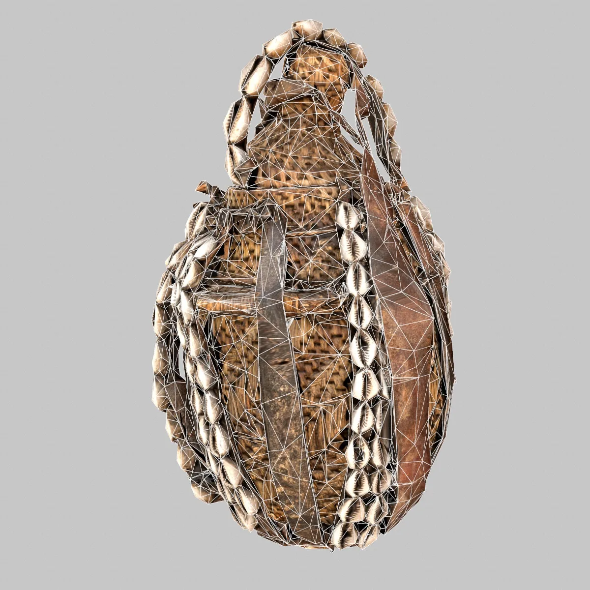 3D Scanned African Calabash Drinking - FlippedNormals