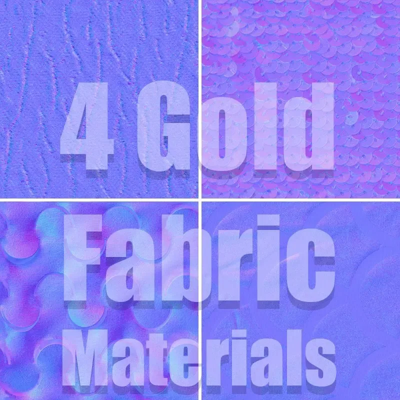 42 High-Quality Fabric Textures - FlippedNormals