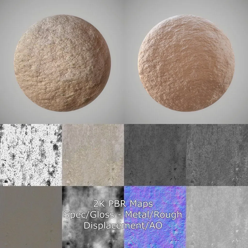 25 PBR Nature Materials 4 - FlippedNormals