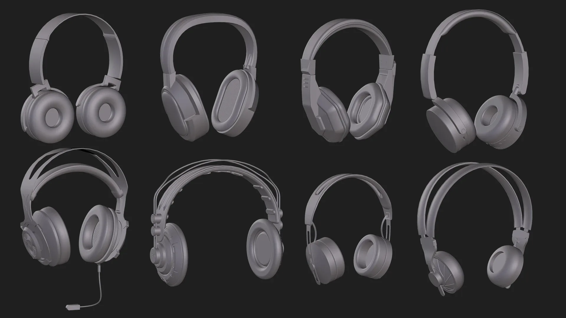30 HEADPHONE (obj_fbx) - FlippedNormals