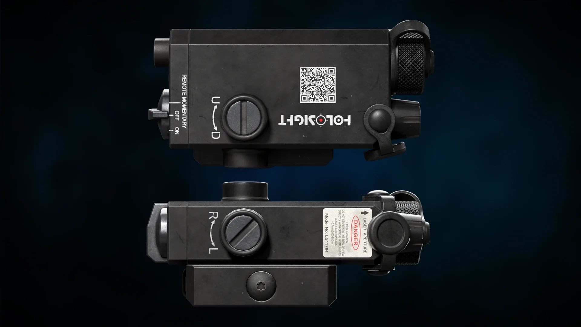 Holosight Aim Laser Sight PBR 3d - FlippedNormals