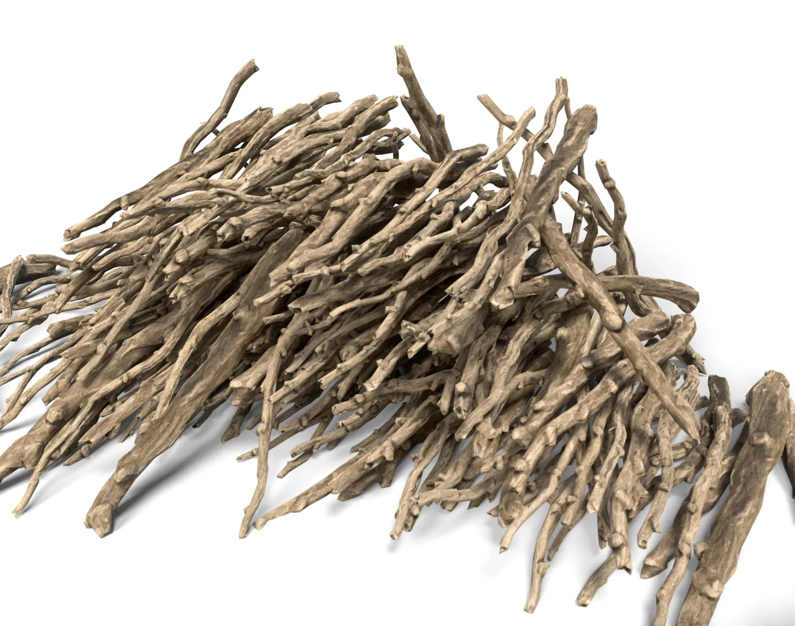 Low poly Sticks 230511 - FlippedNormals