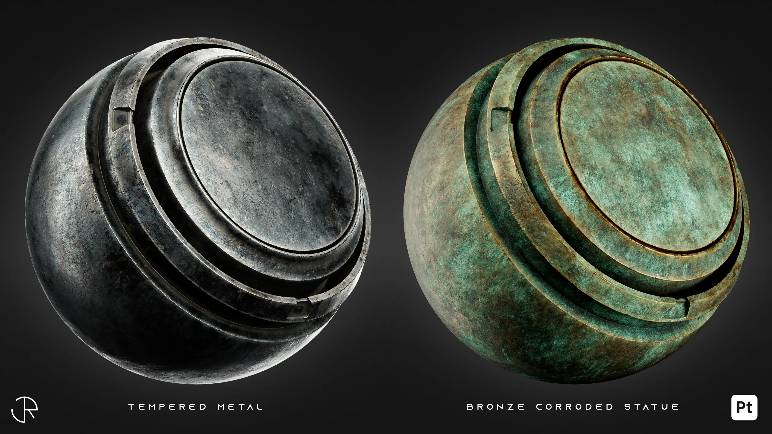 Metal Damaged Smart Materials Vol - FlippedNormals