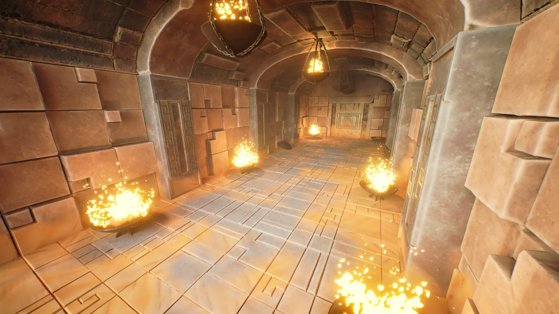 Stylized Modular Dungeon - FlippedNormals