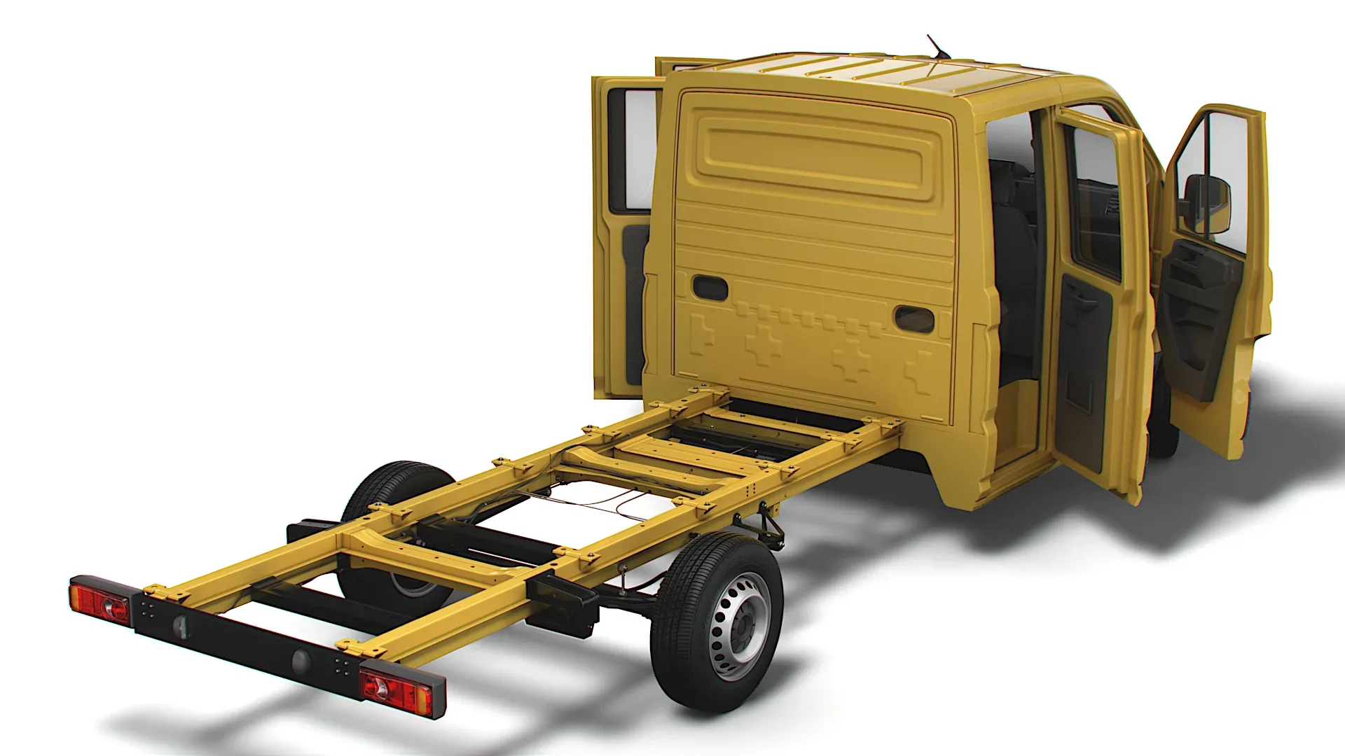 VW Crafter Chassis DoubleCab L3 - FlippedNormals