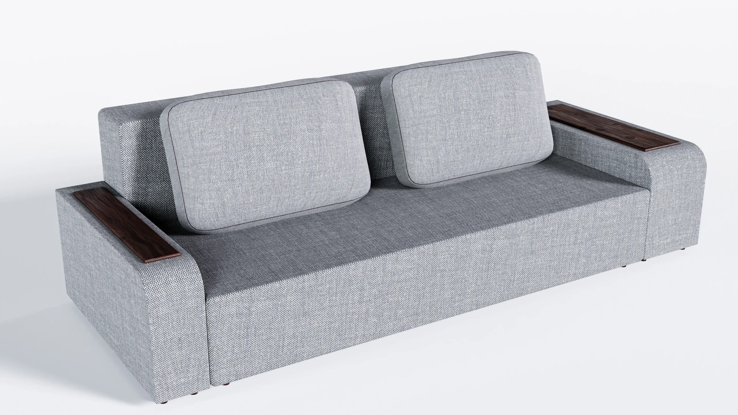 Sofa in grey color - FlippedNormals