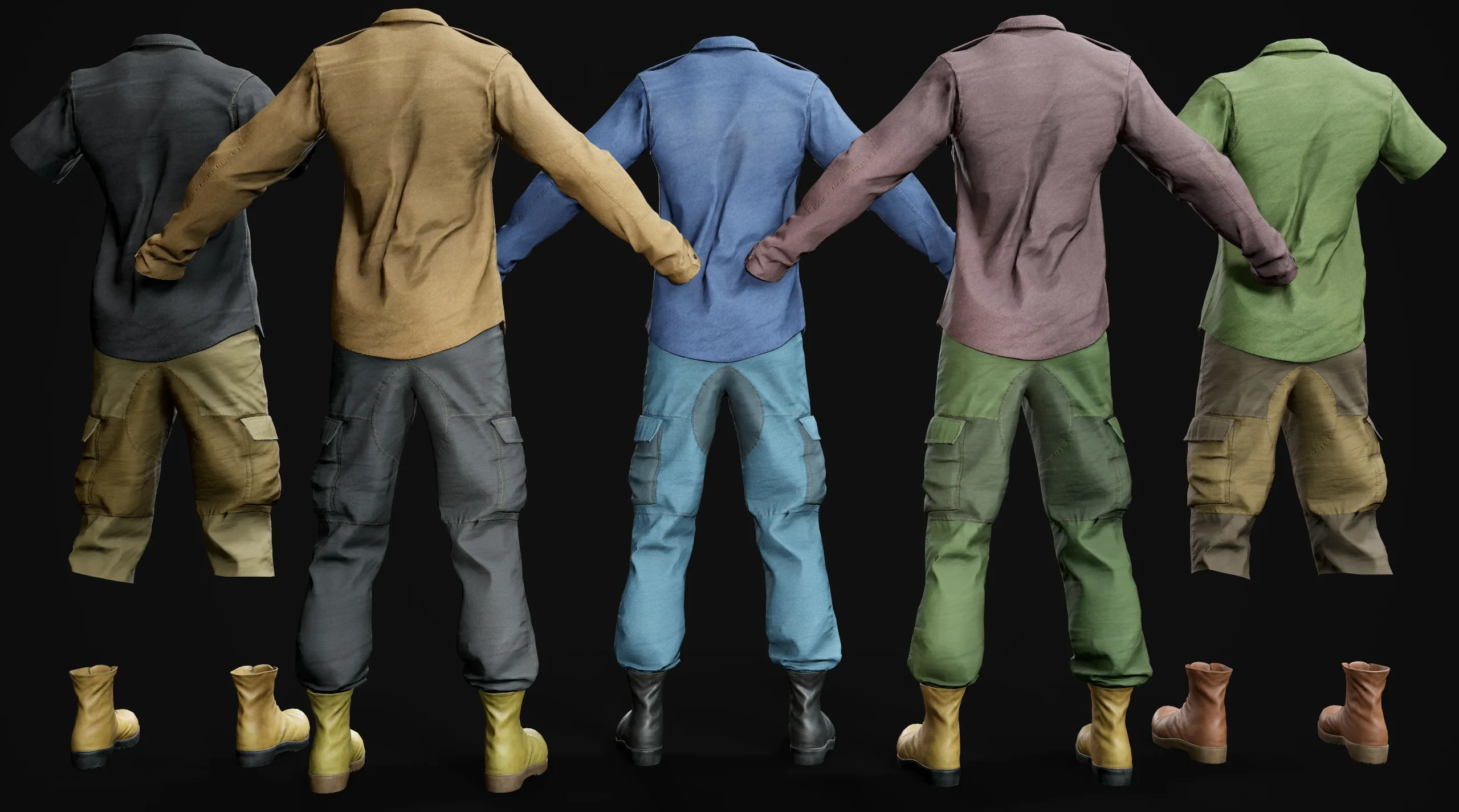 Character Clothes 01 - FlippedNormals