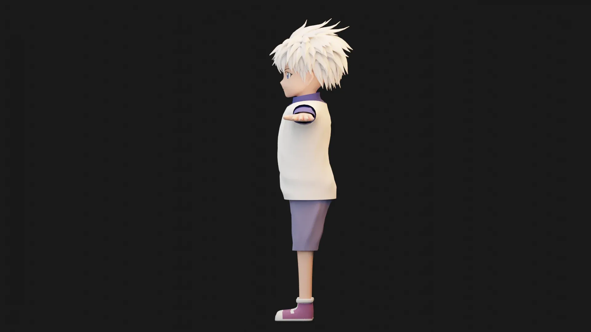 Anime Base Body Killua Concept - FlippedNormals
