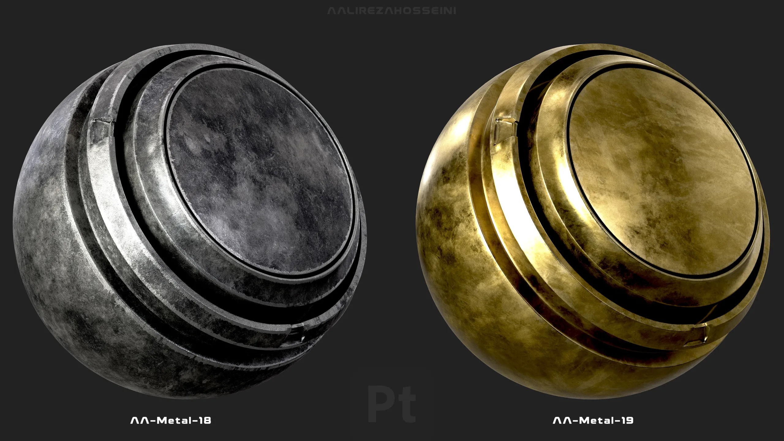 Metal Smart Materials + PBR Textures - FlippedNormals