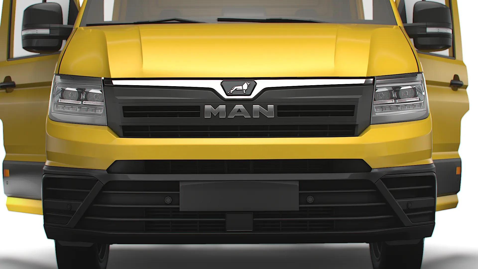 MAN TGE Flat frame chassis HQ Interior - FlippedNormals