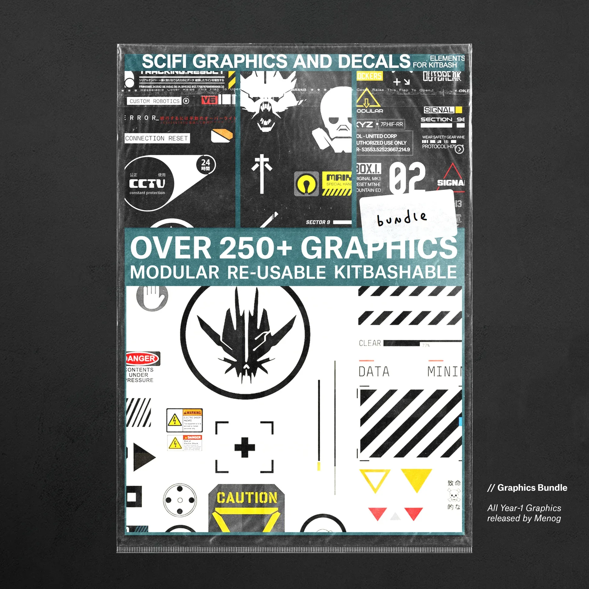 Ultimate Sci-fi Decals Bundle - FlippedNormals