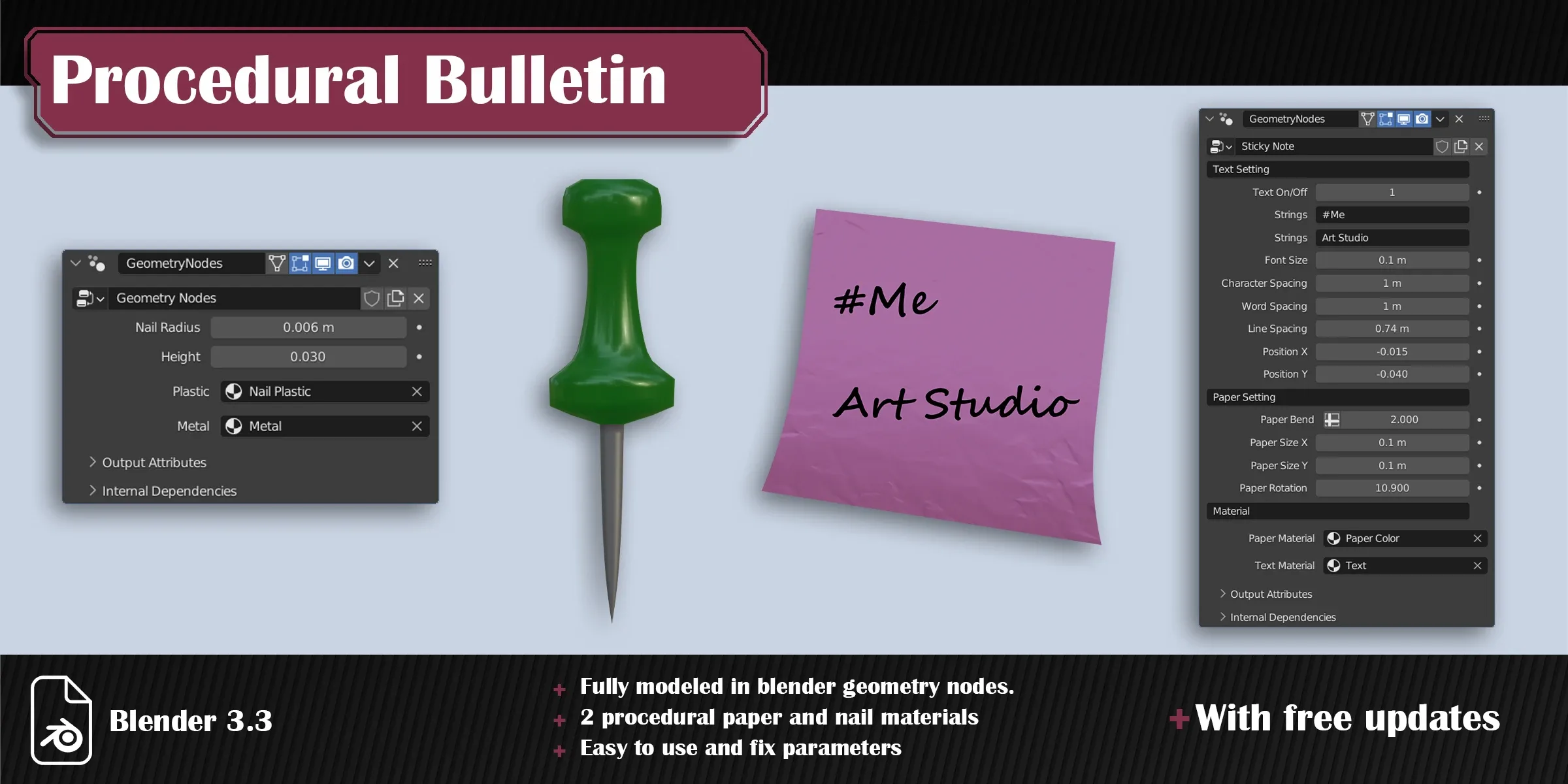 Procedural Bulletin + Procedural - FlippedNormals