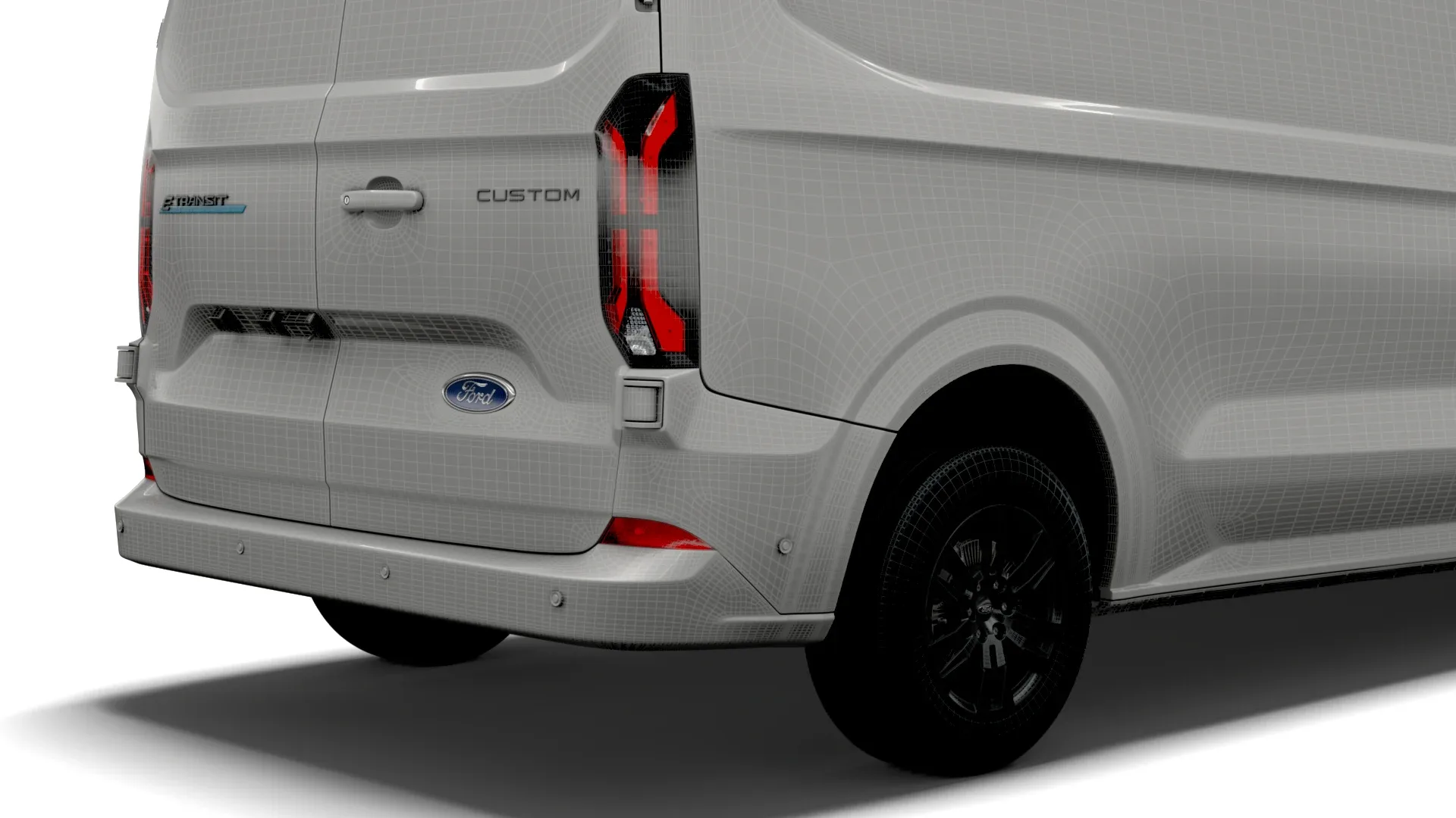 Ford E Transit Custom L2H1 2023 - FlippedNormals