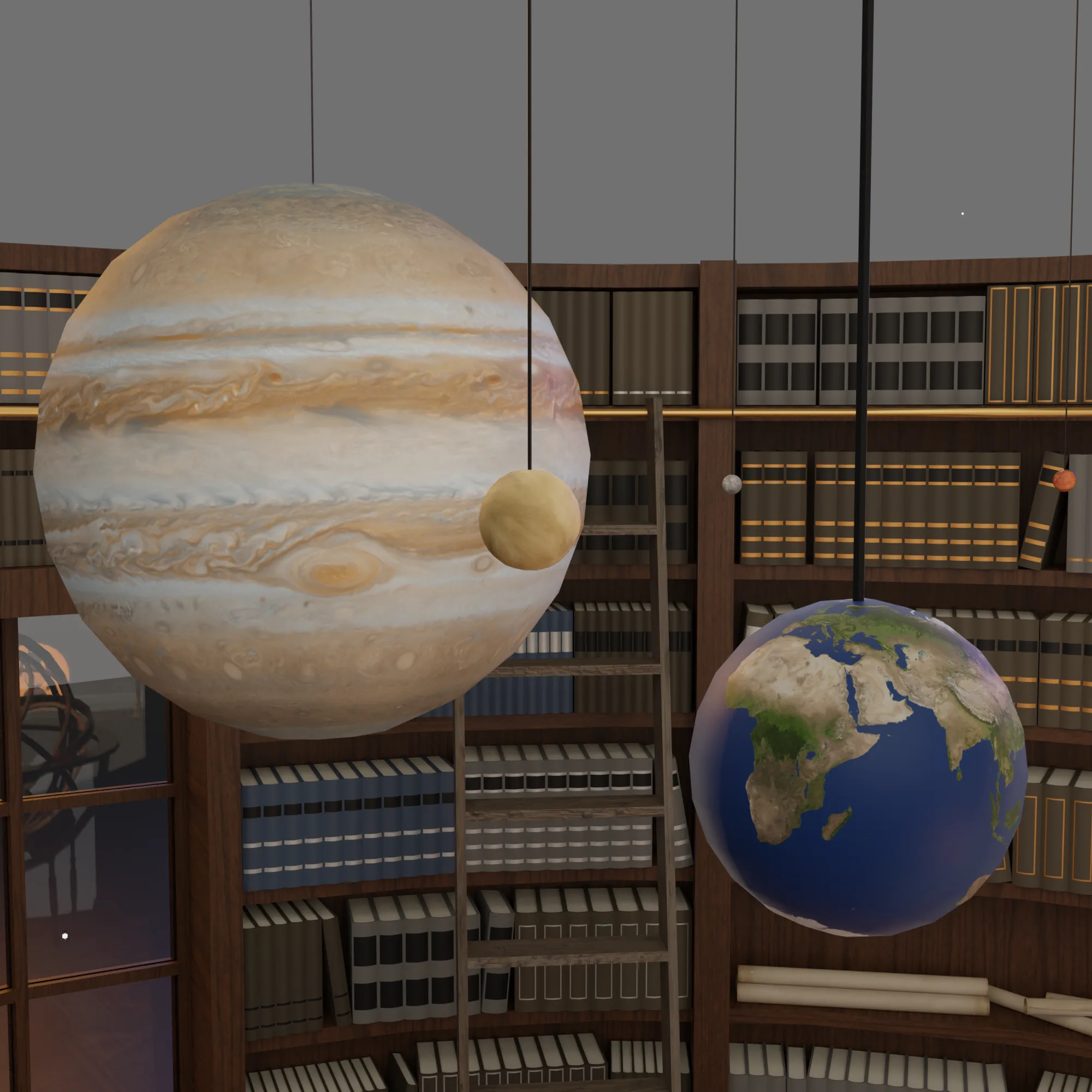 Astronomy room - FlippedNormals