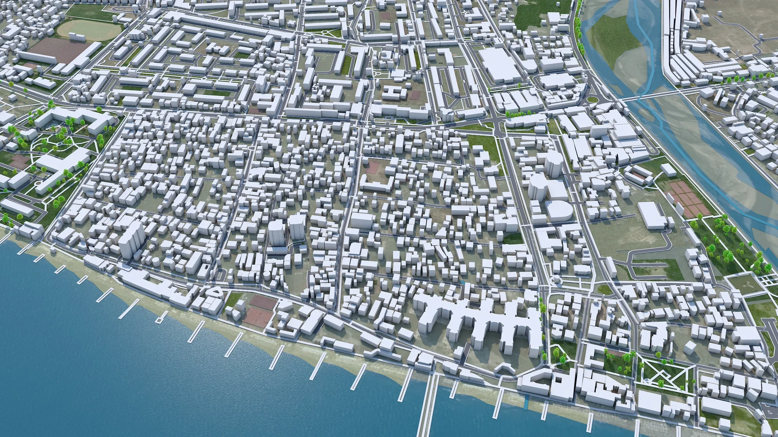 Adler city Krasnodar Krai Russia - FlippedNormals