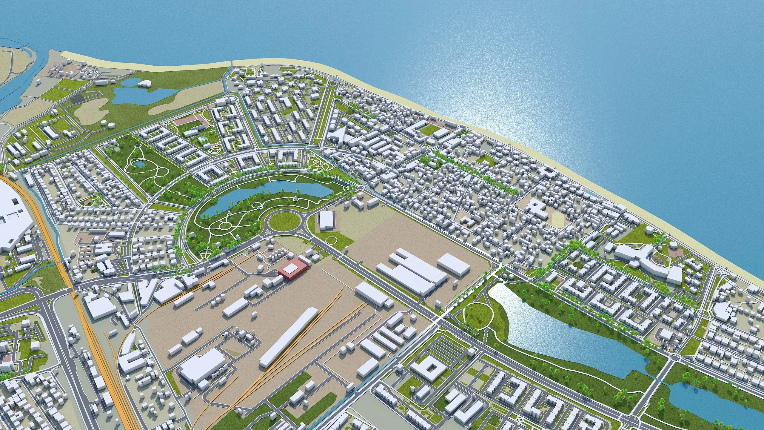 Adler city Krasnodar Krai Russia - FlippedNormals