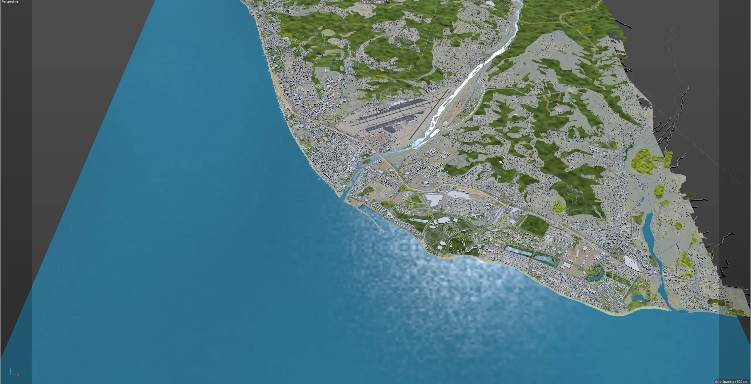 Adler city Krasnodar Krai Russia - FlippedNormals