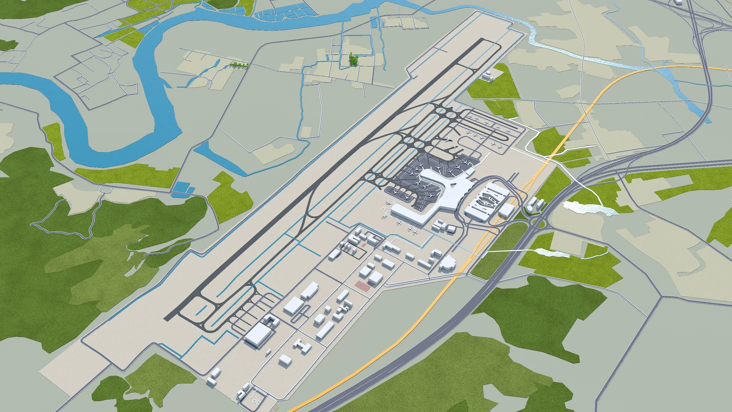 Chaozhou city Guangdong Province - FlippedNormals