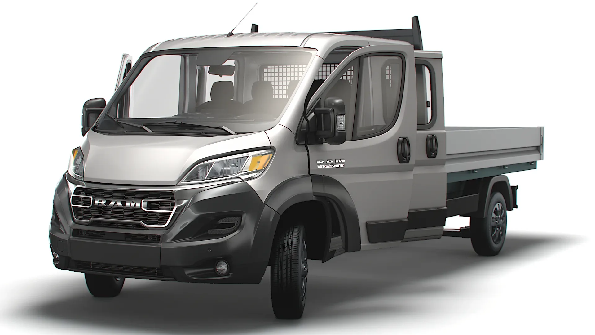 RAM Promaster Crew Cab Truck HQInterior - FlippedNormals