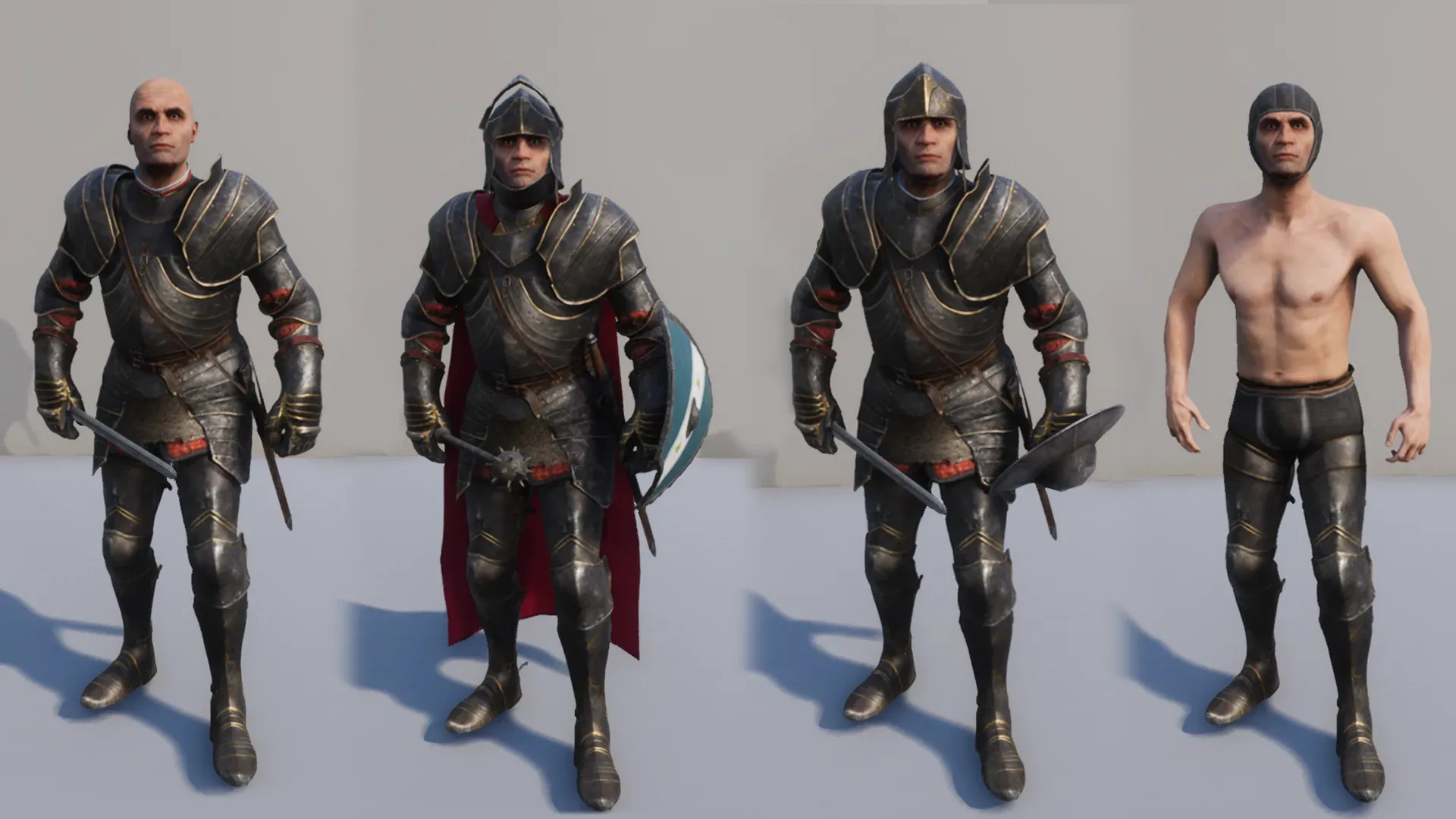 Medieval Knights - Modular - FlippedNormals