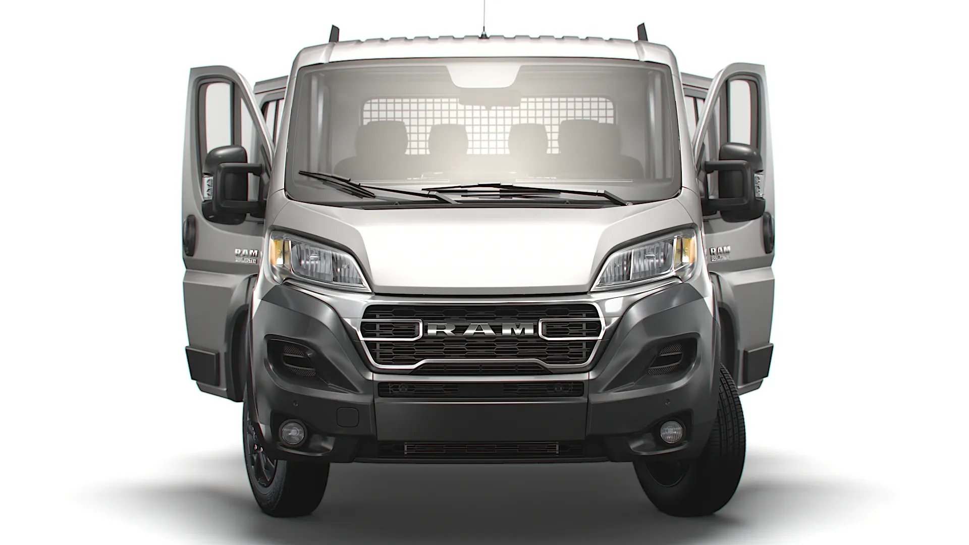 RAM Promaster Crew Cab Truck HQInterior - FlippedNormals