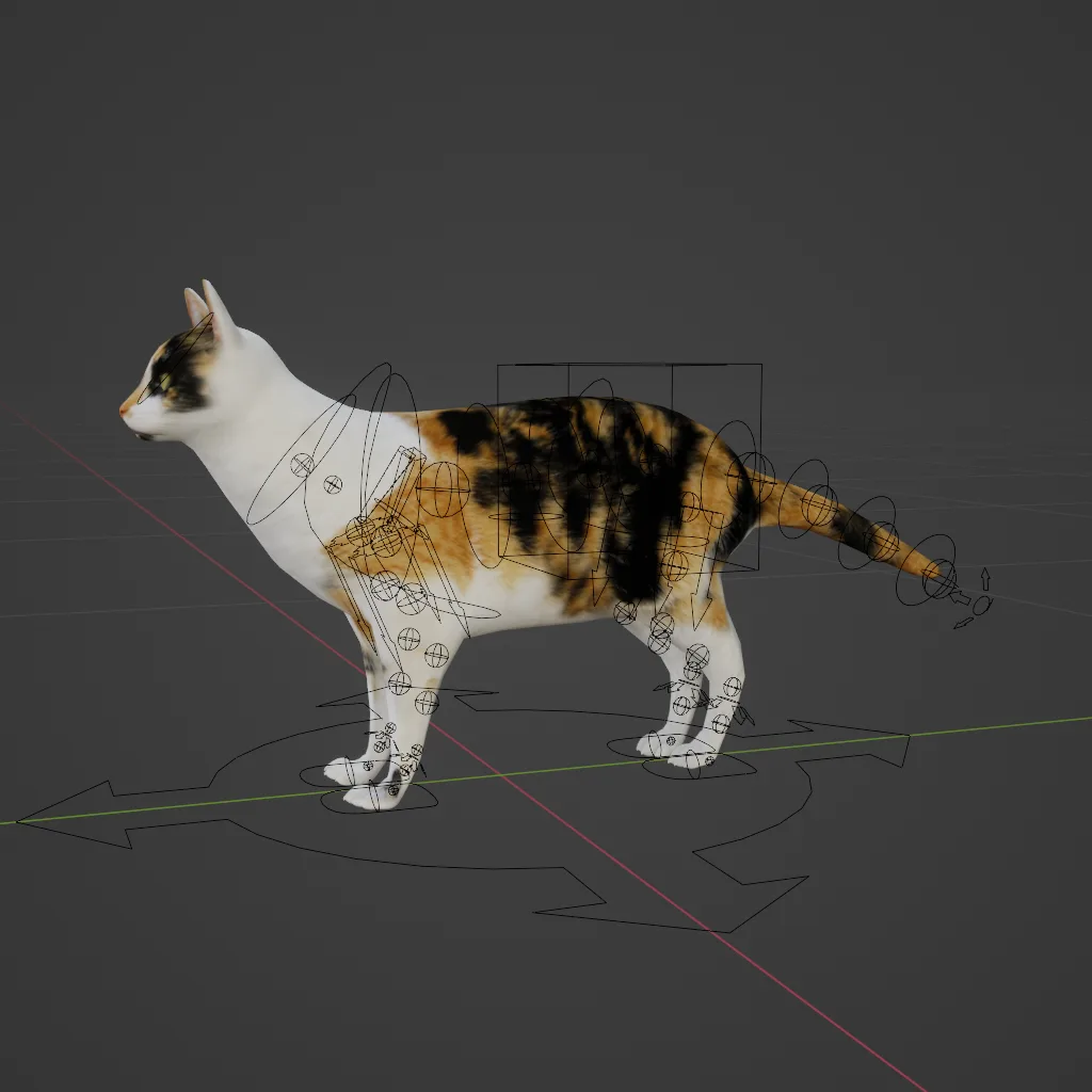 Calico Cat - FlippedNormals
