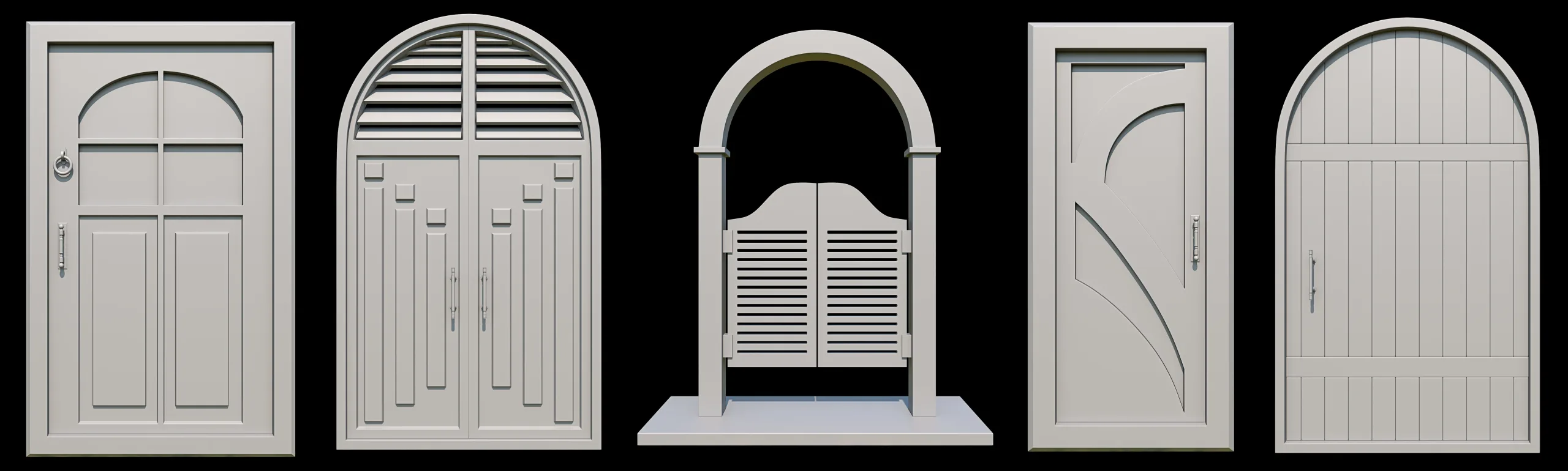 Door Base Mesh Vol 2 - FlippedNormals