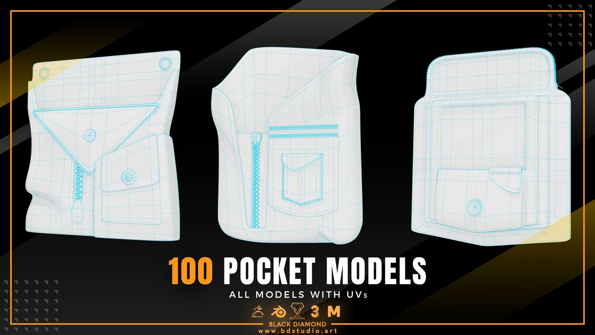100 POCKET MODELS - FlippedNormals
