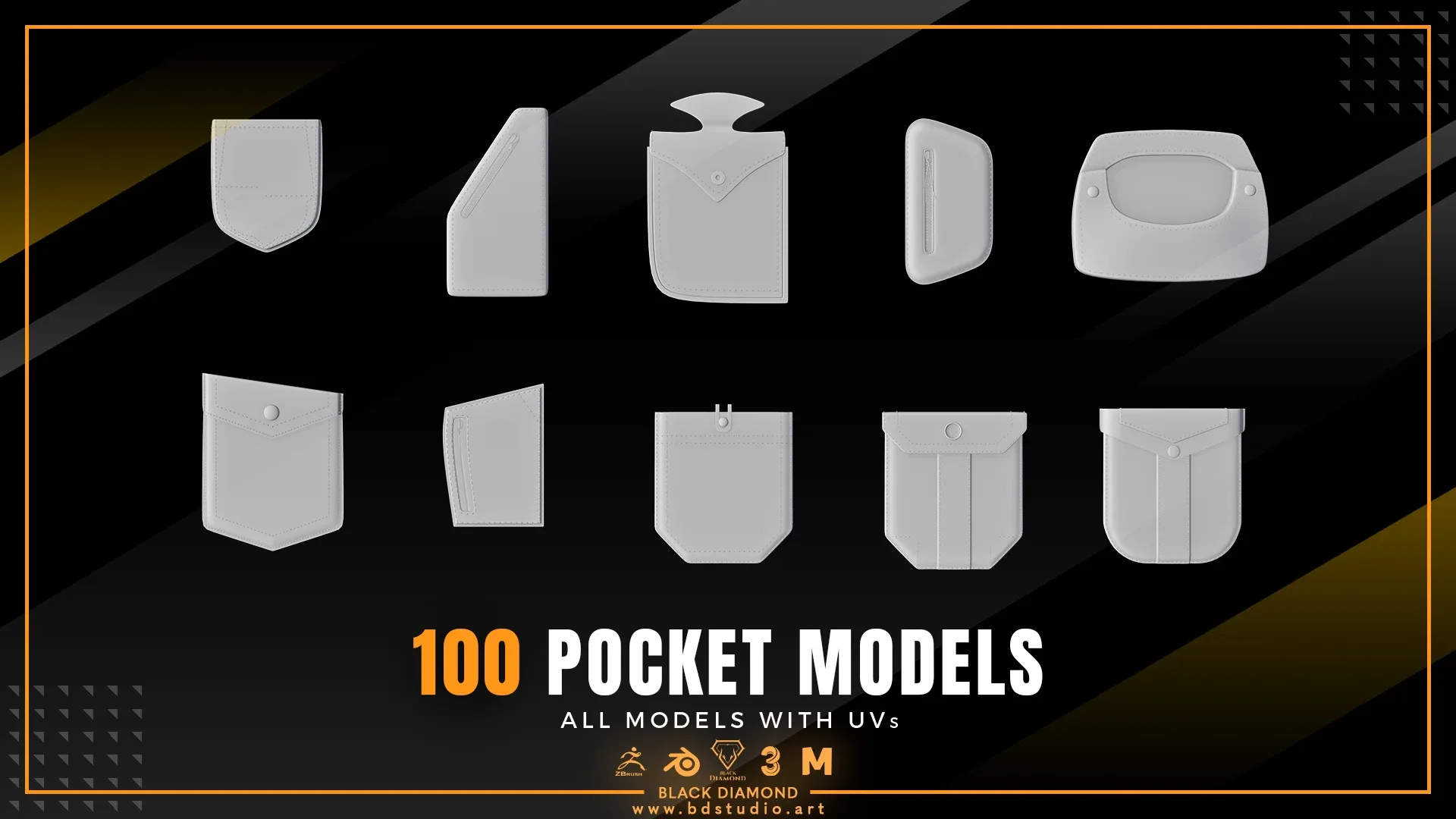 100 POCKET MODELS - FlippedNormals