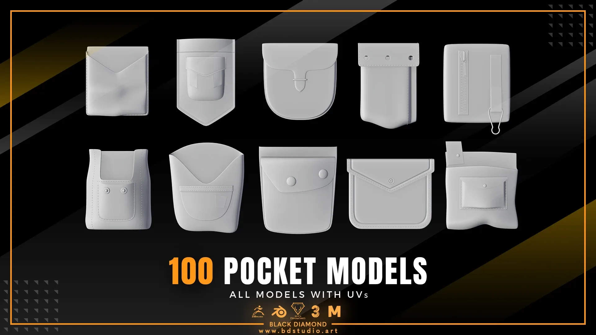 100 POCKET MODELS - FlippedNormals