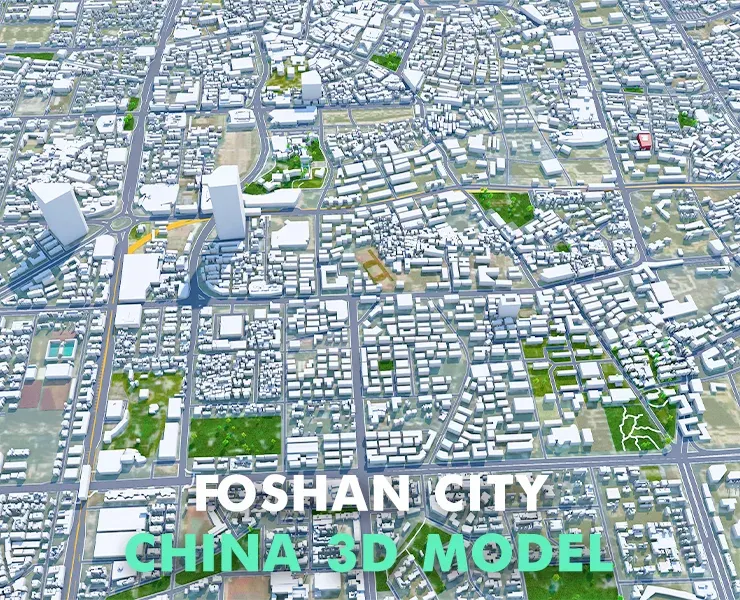 Foshan city Guangdong Province - FlippedNormals