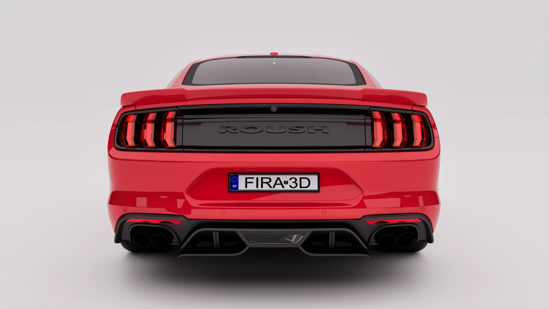 Ford Mustang Roush 2019 (Rigged) - FlippedNormals